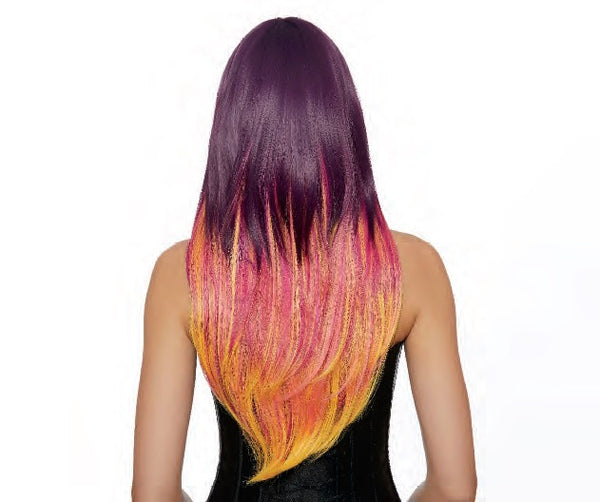 Long Straight Layered Sunset Wig - Mystique Costumes