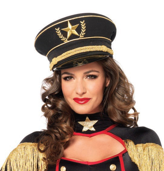 Military Hat - Mystique Costumes