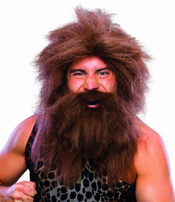 Caveman Wig Brown - Mystique Costumes