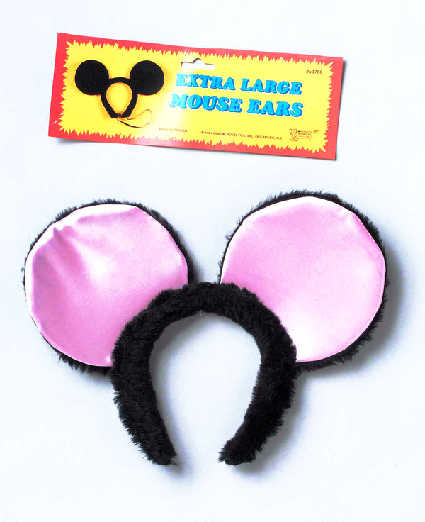 Mouse Ears Jumbo with Lame Insert - Mystique Costumes