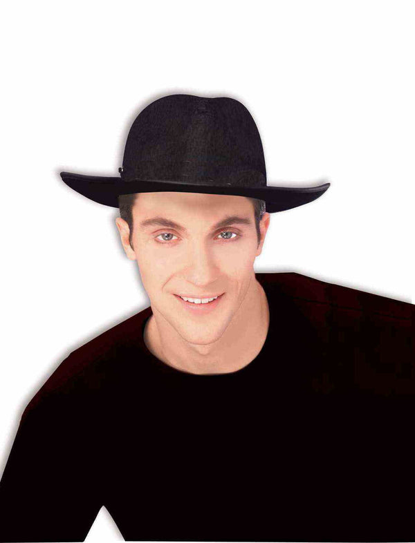 Felt Hat Black - Mystique Costumes