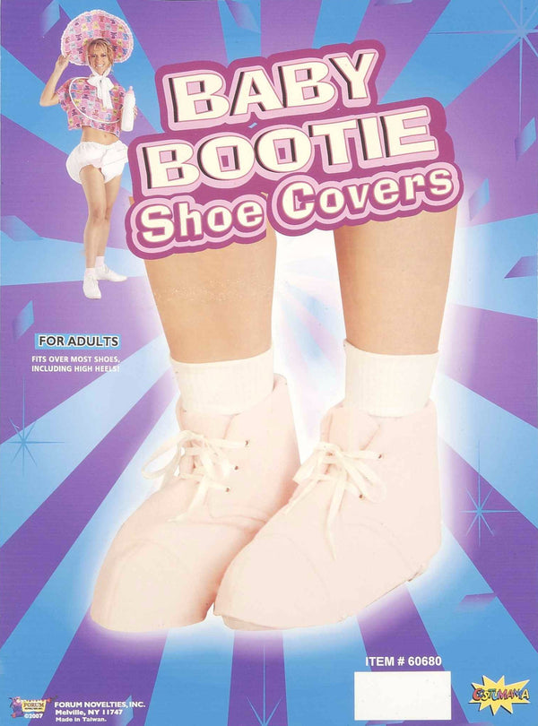 Baby Bootie Shoe Cover Pink - Mystique Costumes
