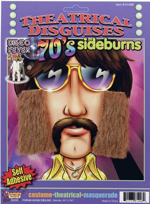 70's Sideburns - Mystique Costumes