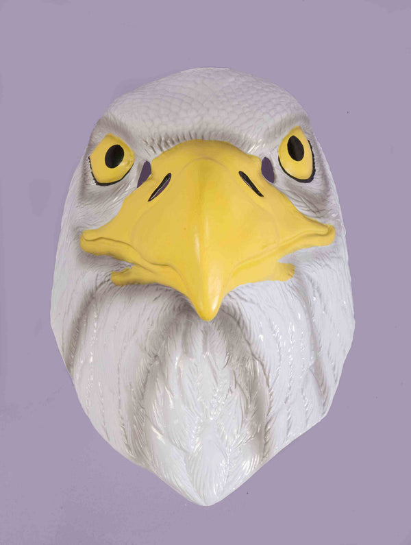 Plastic Animal Mask - American Eagle - Mystique Costumes