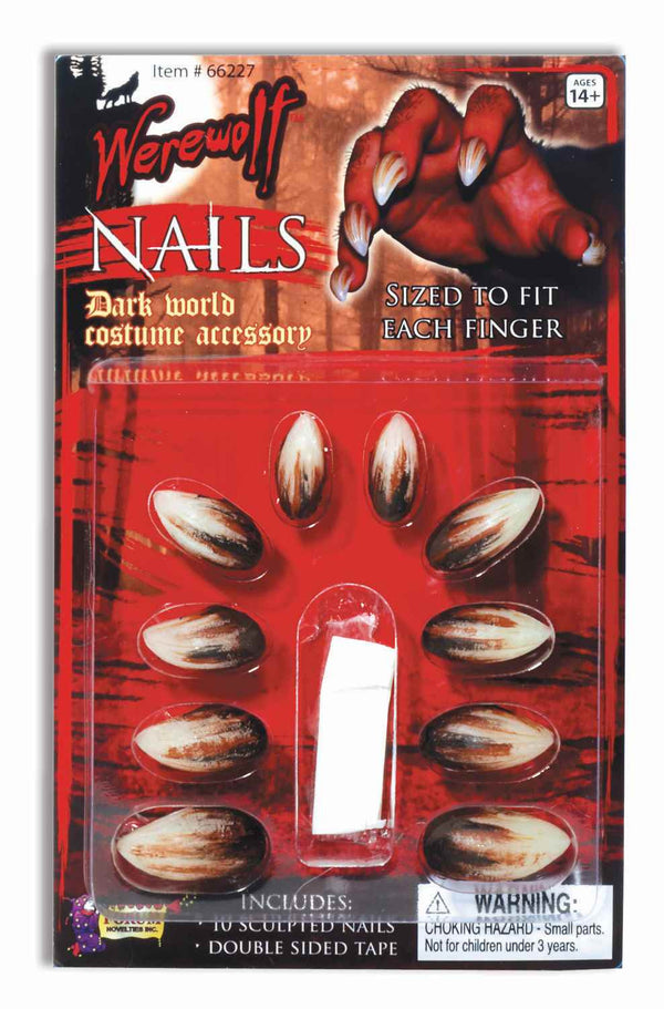 Werewolf Nails - Mystique Costumes