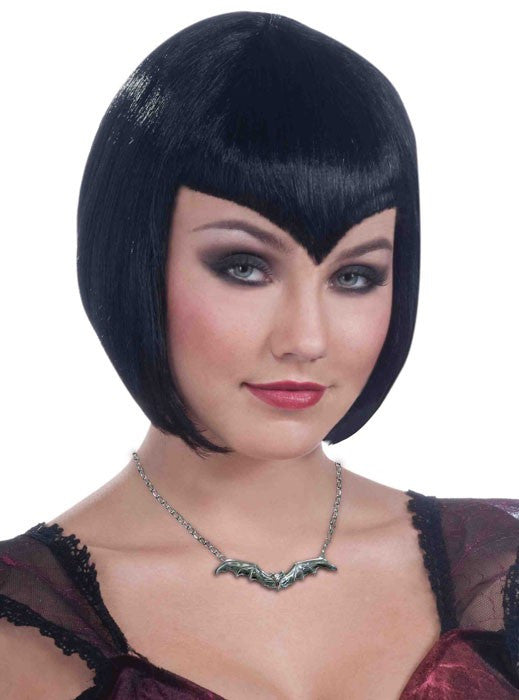 Vamp Wig Black - Mystique Costumes