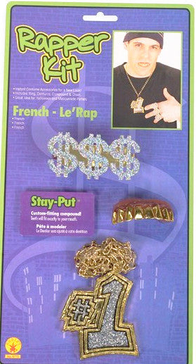 Rapper Kit Gold - Mystique Costumes
