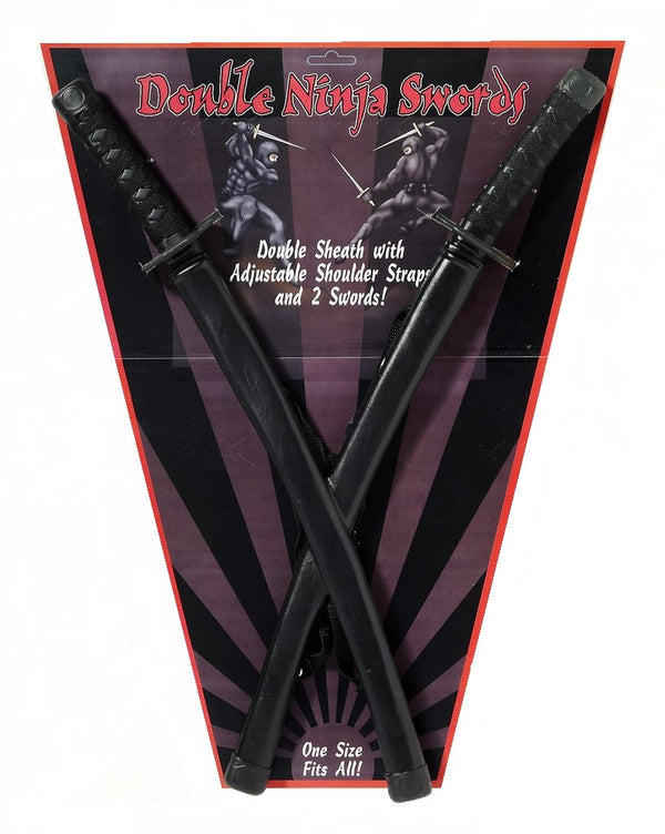 Double Ninja Sword - Mystique Costumes