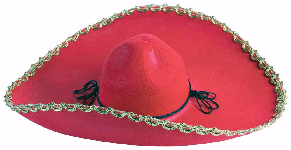 Black Sombrero with Oversized Brim - Mystique Costumes