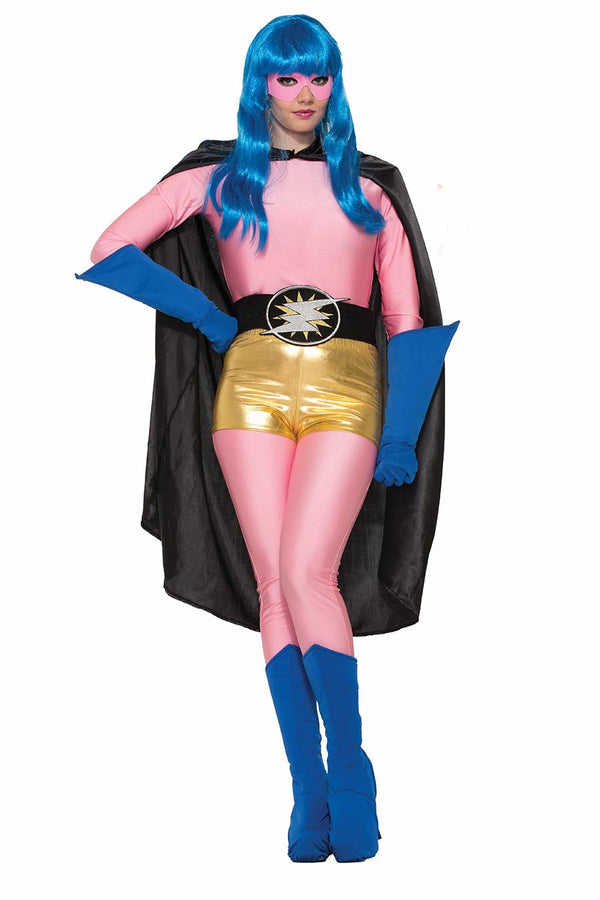Large Masked Man with Ties Pink - Mystique Costumes