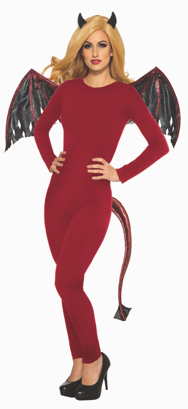 Full Body Unitard Red - Mystique Costumes