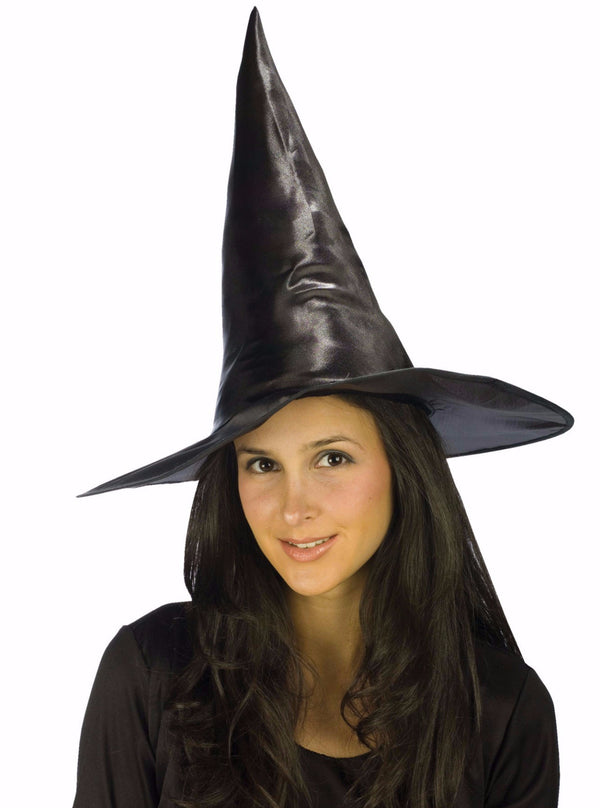 Taffeta Witch Hat - Mystique Costumes