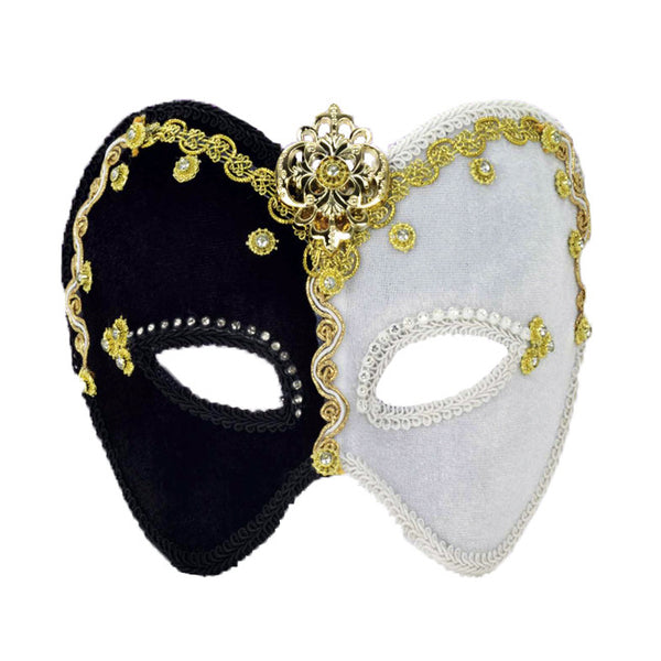 Fancy Half Mask - Mystique Costumes