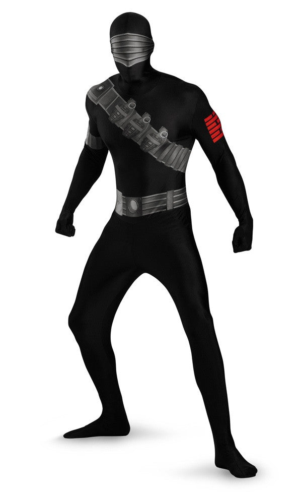 Snake Eyes Morphsuit - Mystique Costumes