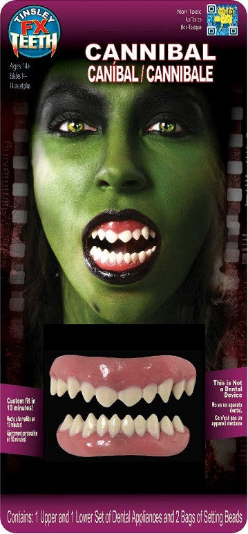 FX Cannibal Teeth - Mystique Costumes